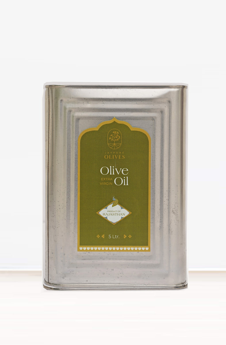 EXTRA VIRGIN OLIVE OIL- 5LT CAN – jayporeolives